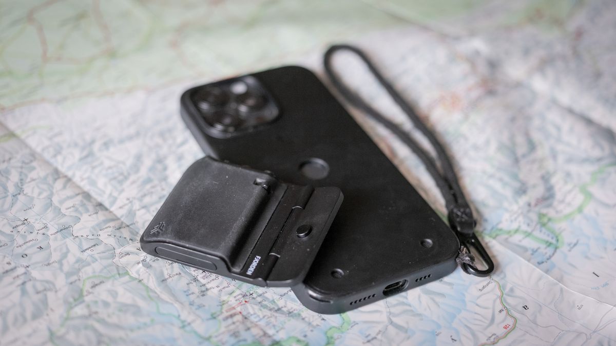 This ingenious iPhone grip has lived on my 15 Pro Max for six months ...