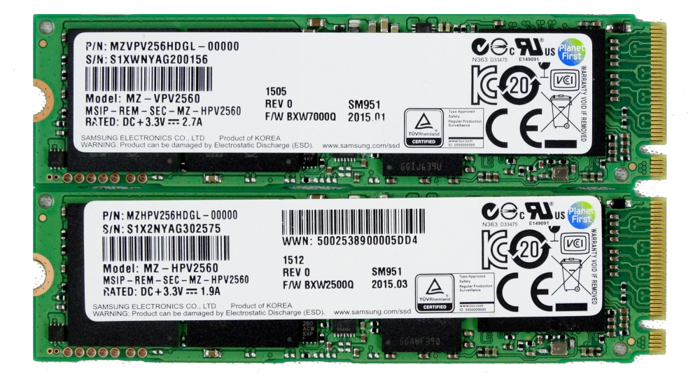 A Closer Look - Samsung SM951-NVMe Versus AHCI Versus SATA 850 Pro ...