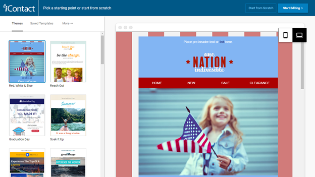 iContact review: automated email marketing with a drag-and-drop ...