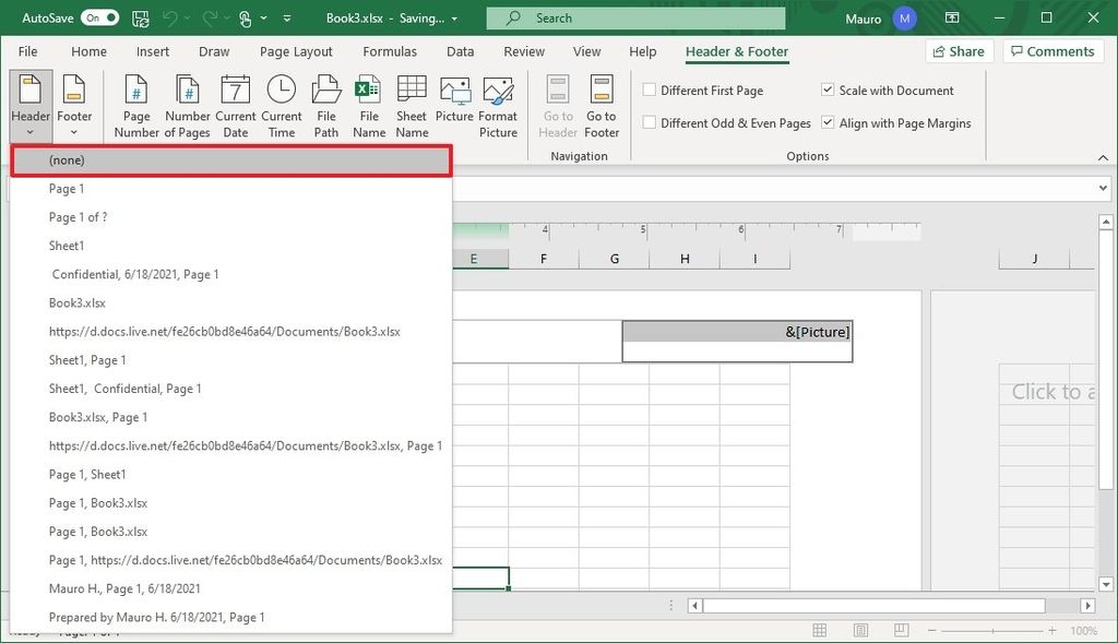 How to add a header and footer in Excel | Windows Central