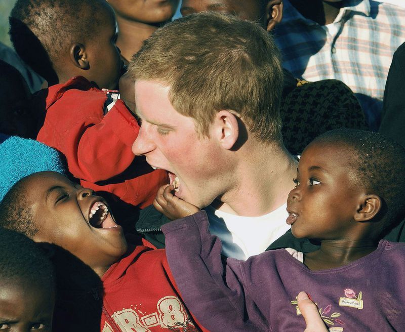 62 Photos of Prince Harry With Kids That Prove He Was Meant to Be a Dad ...