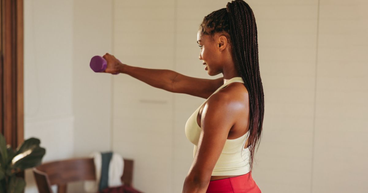 5 home workouts that build muscle a PT does herself | Marie Claire UK