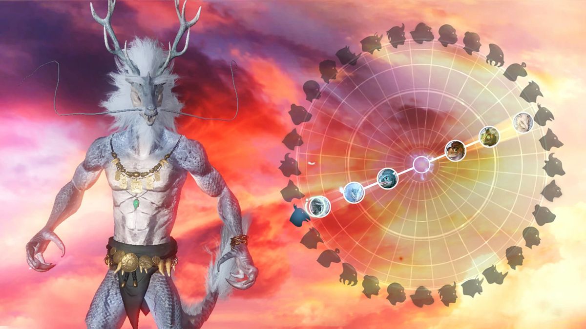 Feed weird creatures to other creatures to make more powerful creatures ...