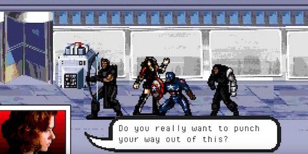 Watch Captain America: Civil War As An Old School Video Game | Cinemablend