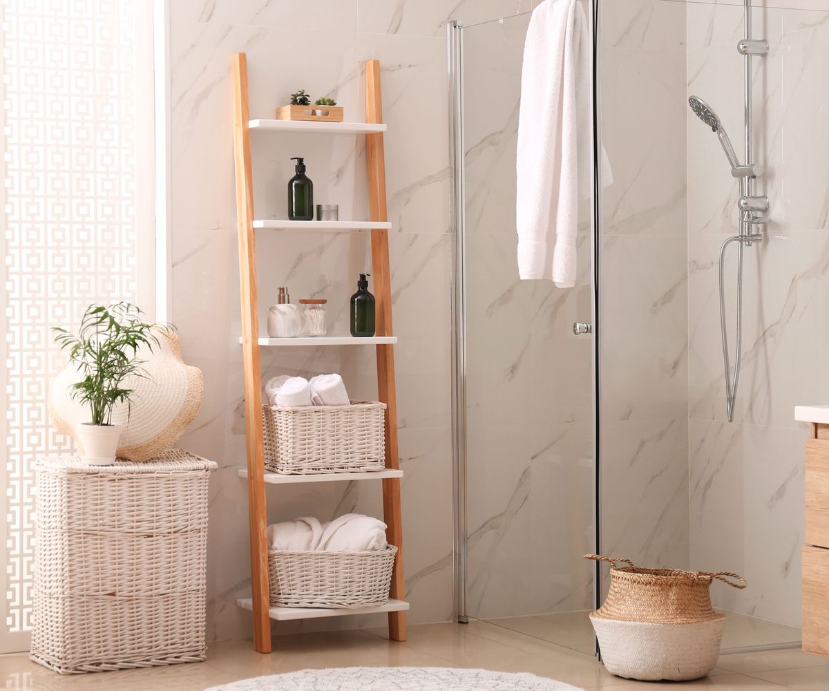 10 bathroom shelf ideas to help create smart storage solutions ...