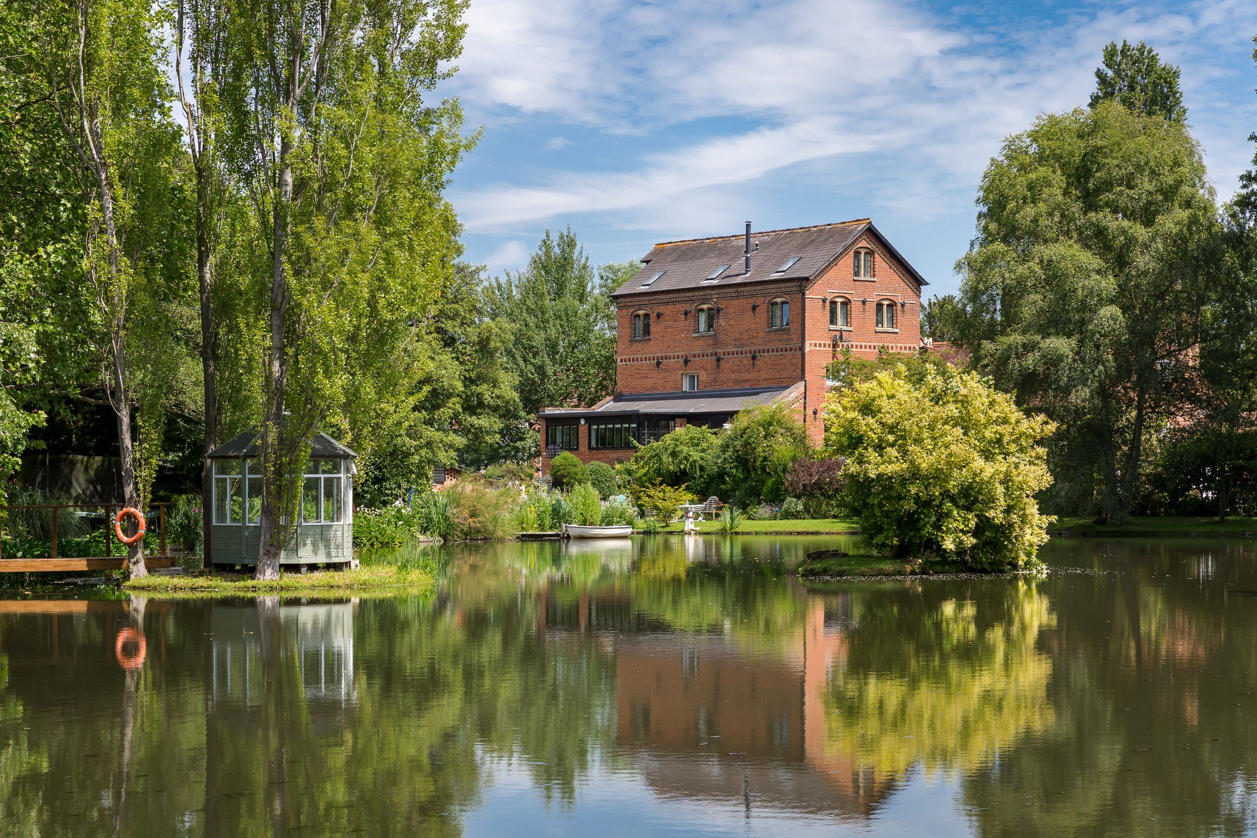 The home of Byron's one legitimate child, a beautifully-renovated mill ...