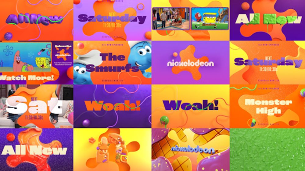 Turns out the new Nickelodeon logo was a LOT of fun to create ...