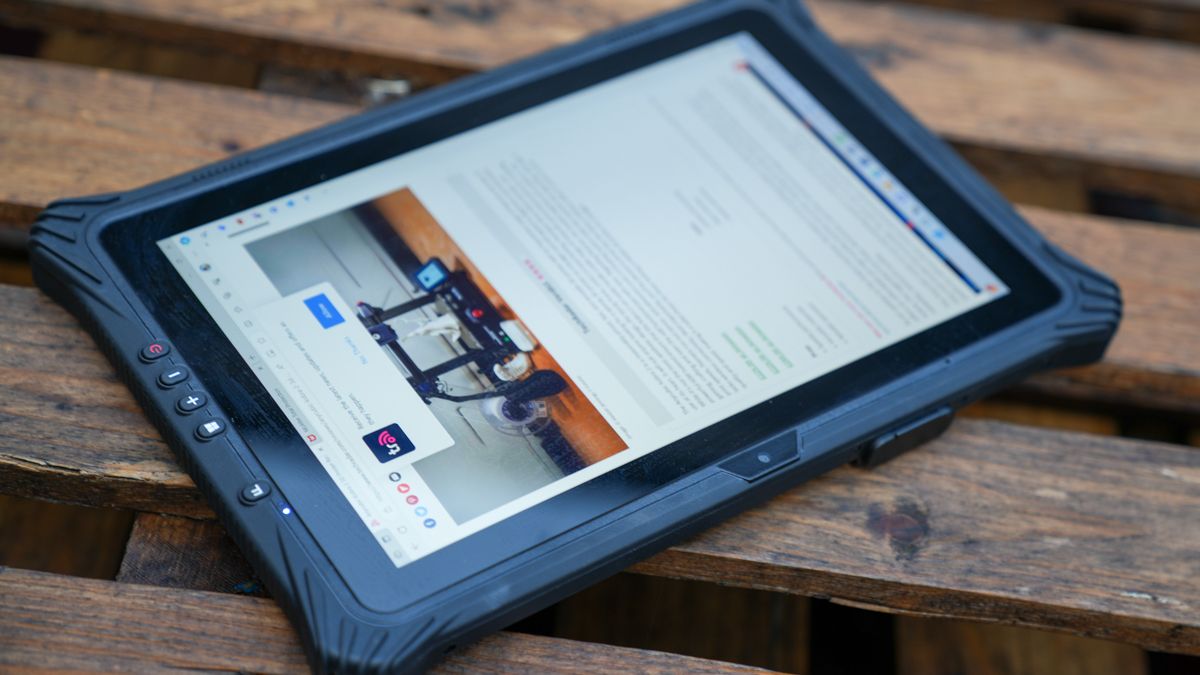 IRT09J Rugged Windows Tablet Rugged Tablet review | TechRadar