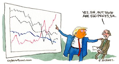 5 low approval cartoons about poll numbers | The Week