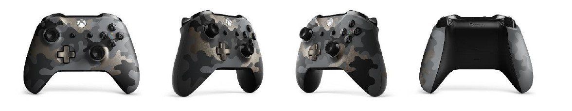 Microsoft announces Night Ops Camo and Sport Blue Xbox One controllers ...