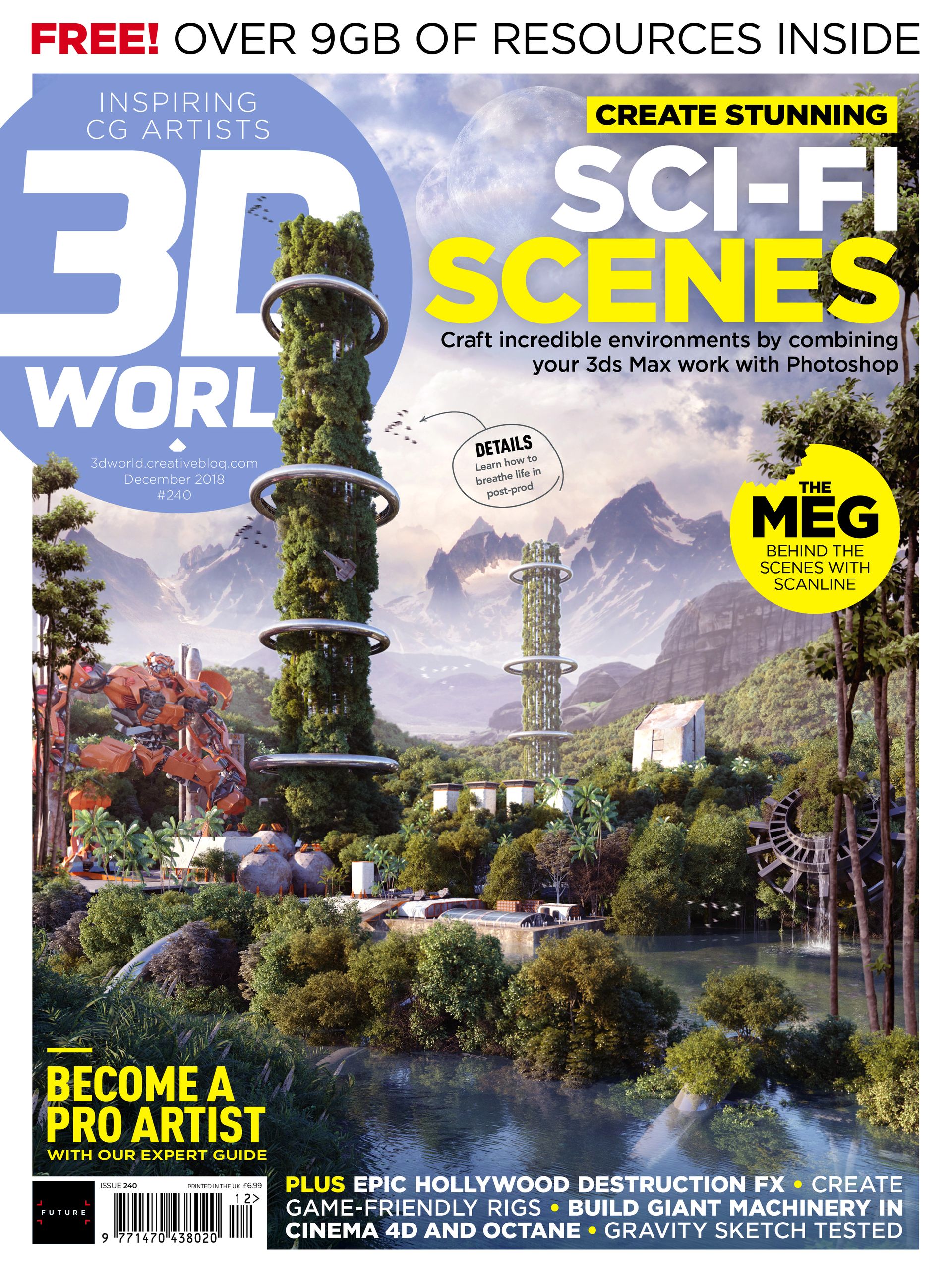 Create stunning sci-fi scenes with 3D World 240 | Creative Bloq