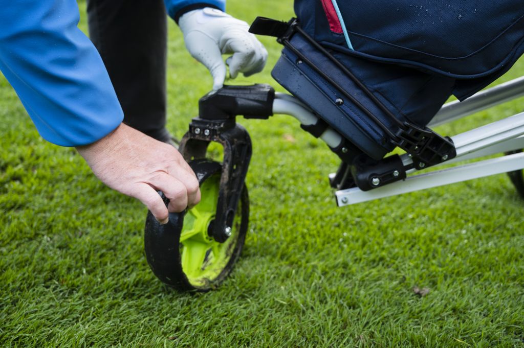 Caddymatic 360˚ Swivelease Three-Wheel Push Trolley | Golf Monthly