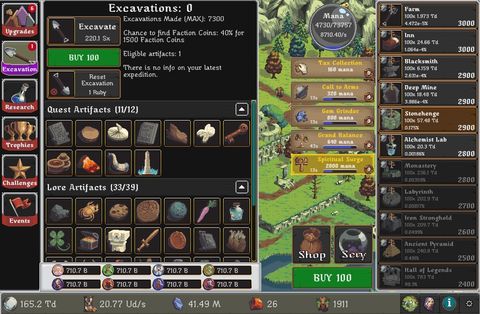 Realm Grinder Guide and Research Tips | PC Gamer