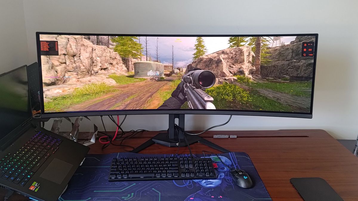 Gigabyte Aorus CO49DQ OLED gaming monitor review | PC Gamer