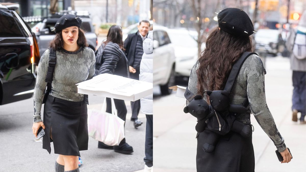 Rosalía Rocks This Playfully Goth Schoolgirl Look | Marie Claire