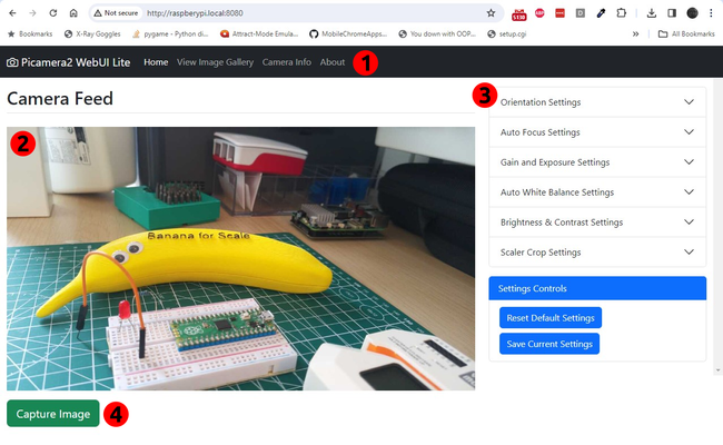 How To Control Your Raspberry Pi Camera Using A Web Ui Updated Toms Hardware 5658
