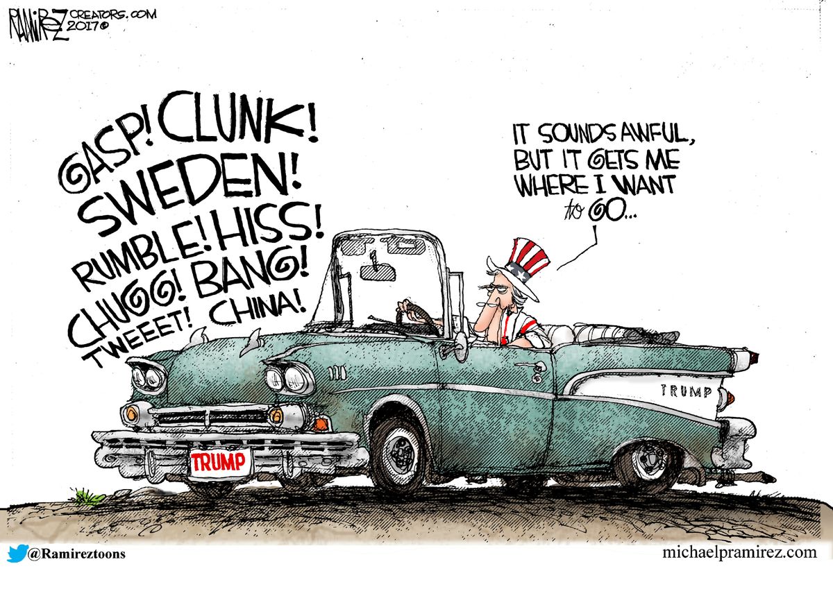 Political Cartoon U.S. Uncle Sam Donald Trump | The Week
