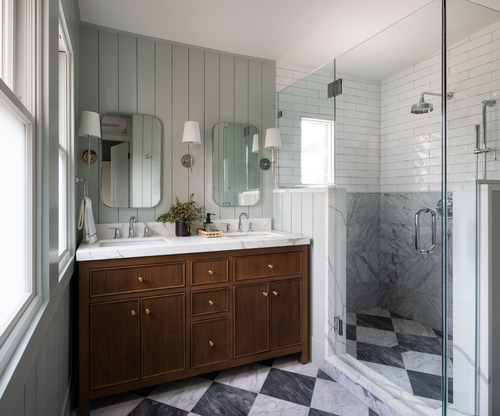 6 stylish walk-in shower ideas for small bathrooms | Homes and Gardens