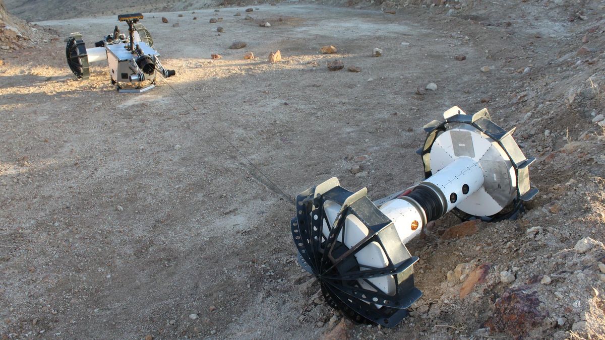 This transforming NASA rover can go places others could only dream of ...