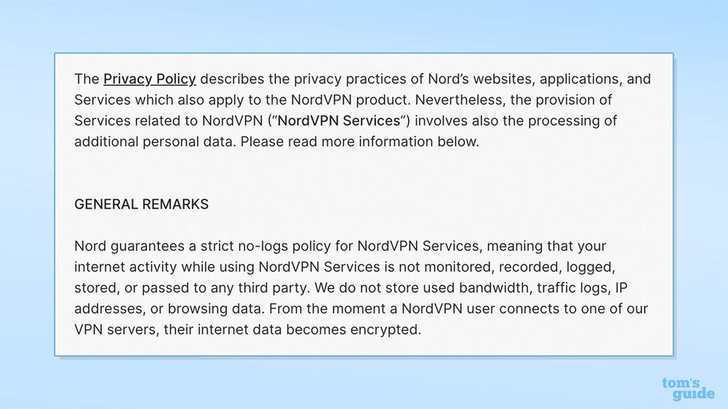 NordVPN review | Tom's Guide