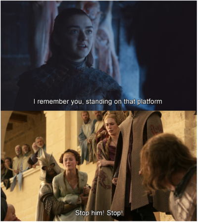 Game of Thrones Arya Misremembers Sansa's Role in Ned's Death - Game of ...