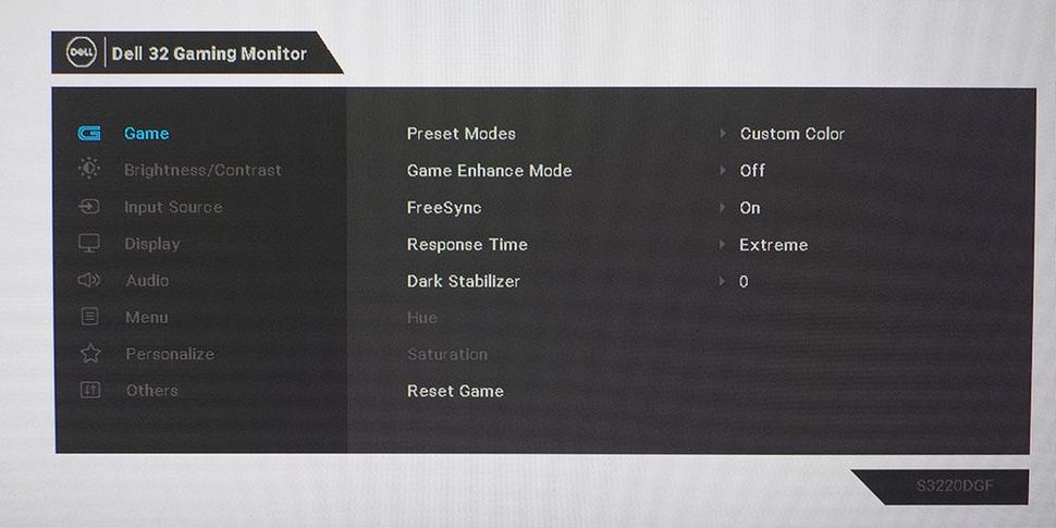 Dell S3220DGF Gaming Monitor Review: High-Performance Work and Play ...