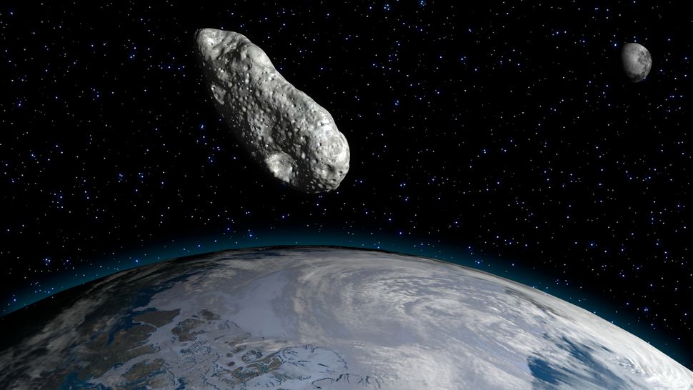 Newly discovered bus-size asteroid will zoom close past Earth today ...