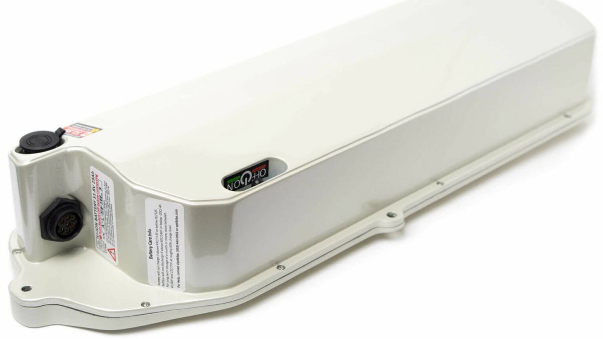 The Optibike Riot e-MTB has 190Nm of torque and a mammoth 1,630Wh ...