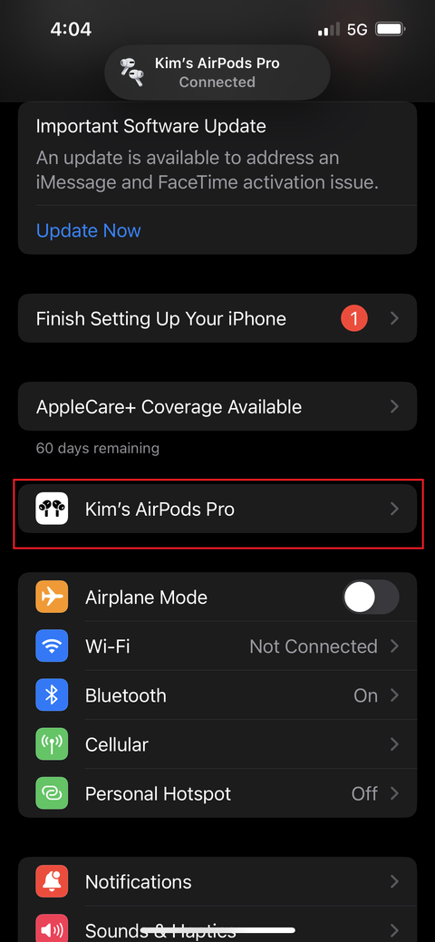 iOS 16: How to turn on personalized spatial audio on iPhone | Laptop Mag
