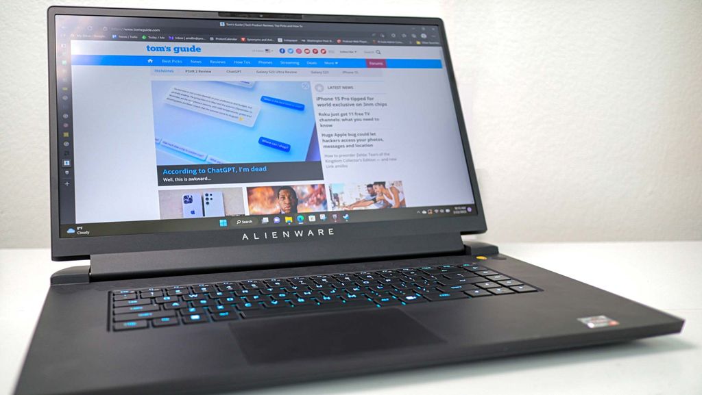 Alienware m17 R5 review | Tom's Guide