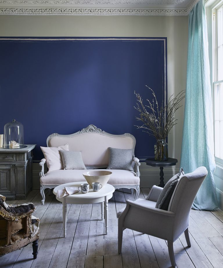 14 living room feature wall ideas to add color and texture | Real Homes