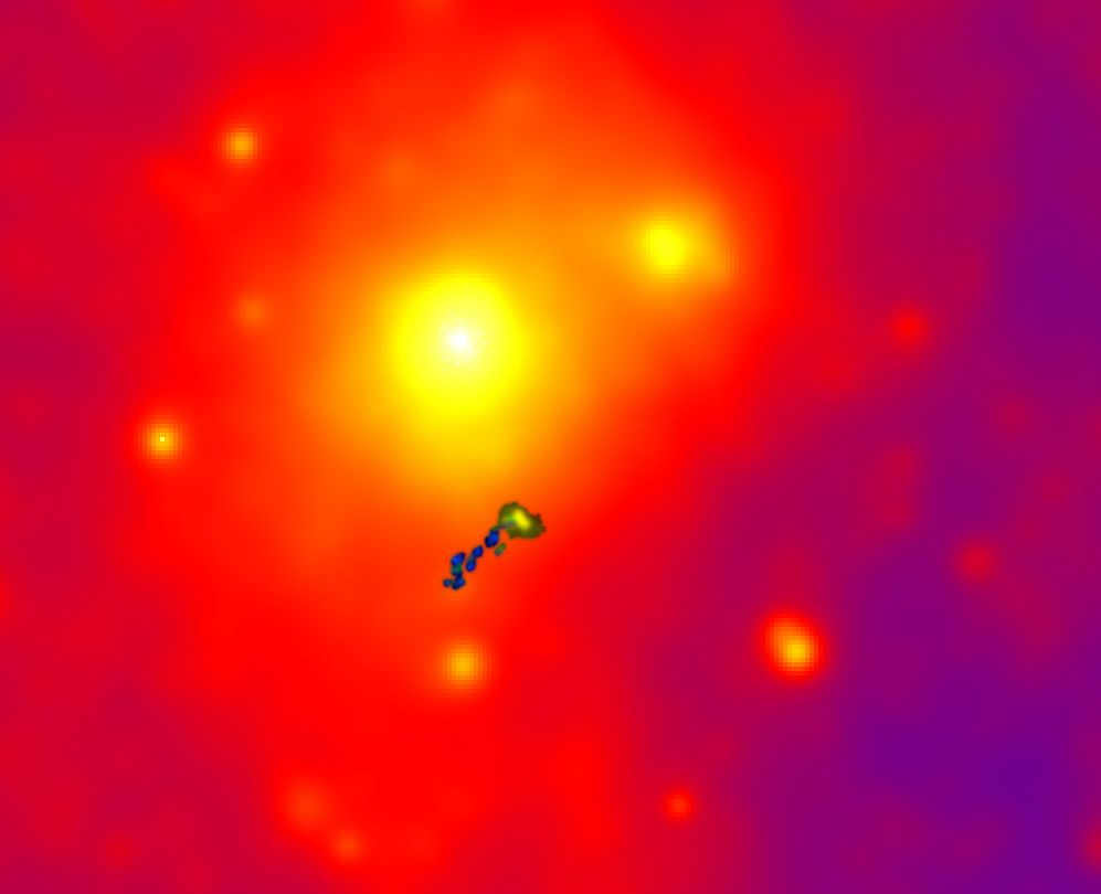 Galaxy in Throes of Death Spied for 1st Time | Space