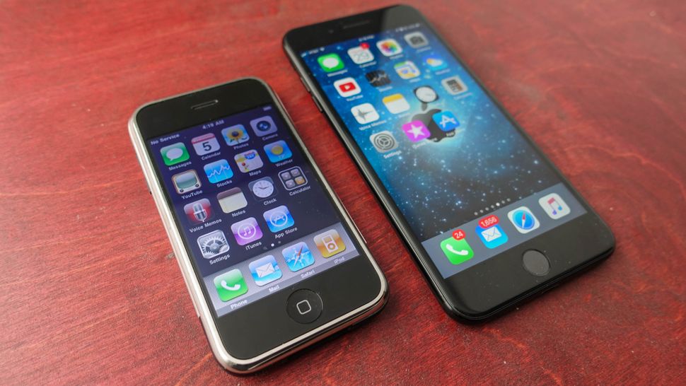 iPhone 1 vs iPhone 7 Plus: this is how far we've come in 10 years | TechRadar