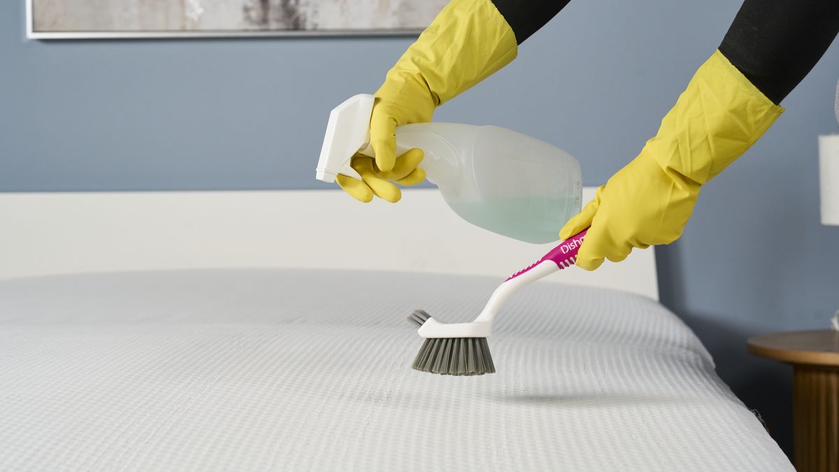 How to get yellow stains out of a mattress and pillows | Tom's Guide