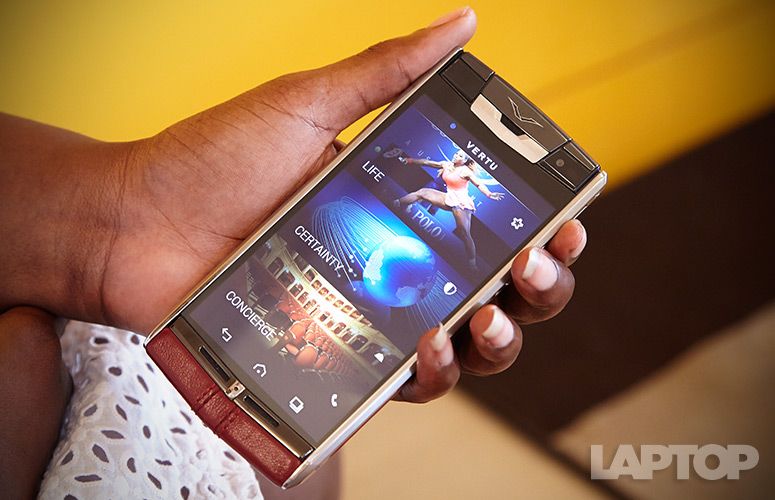 Vertu Signature Touch - Full Review and Benchmarks | Laptop Mag