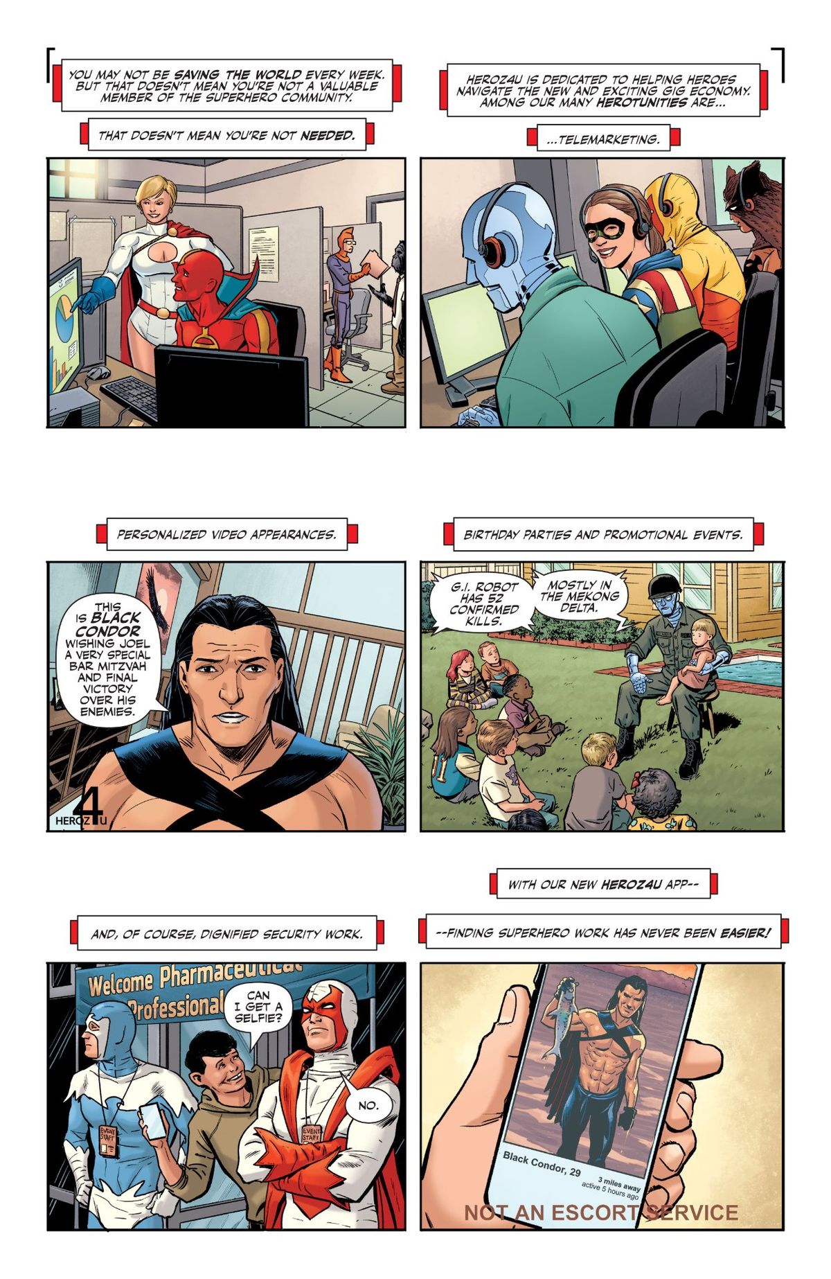 DC's One-Star Squadron #1 preview goes for the superhero satirical ...