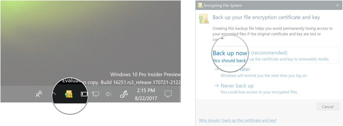 How to use EFS encryption to encrypt individual files and folders on ...