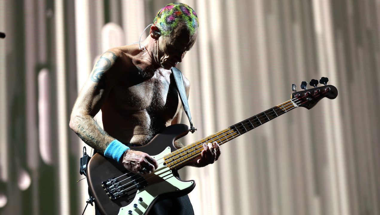 Flea: “Basslines take on a different type of melody with a pick ...