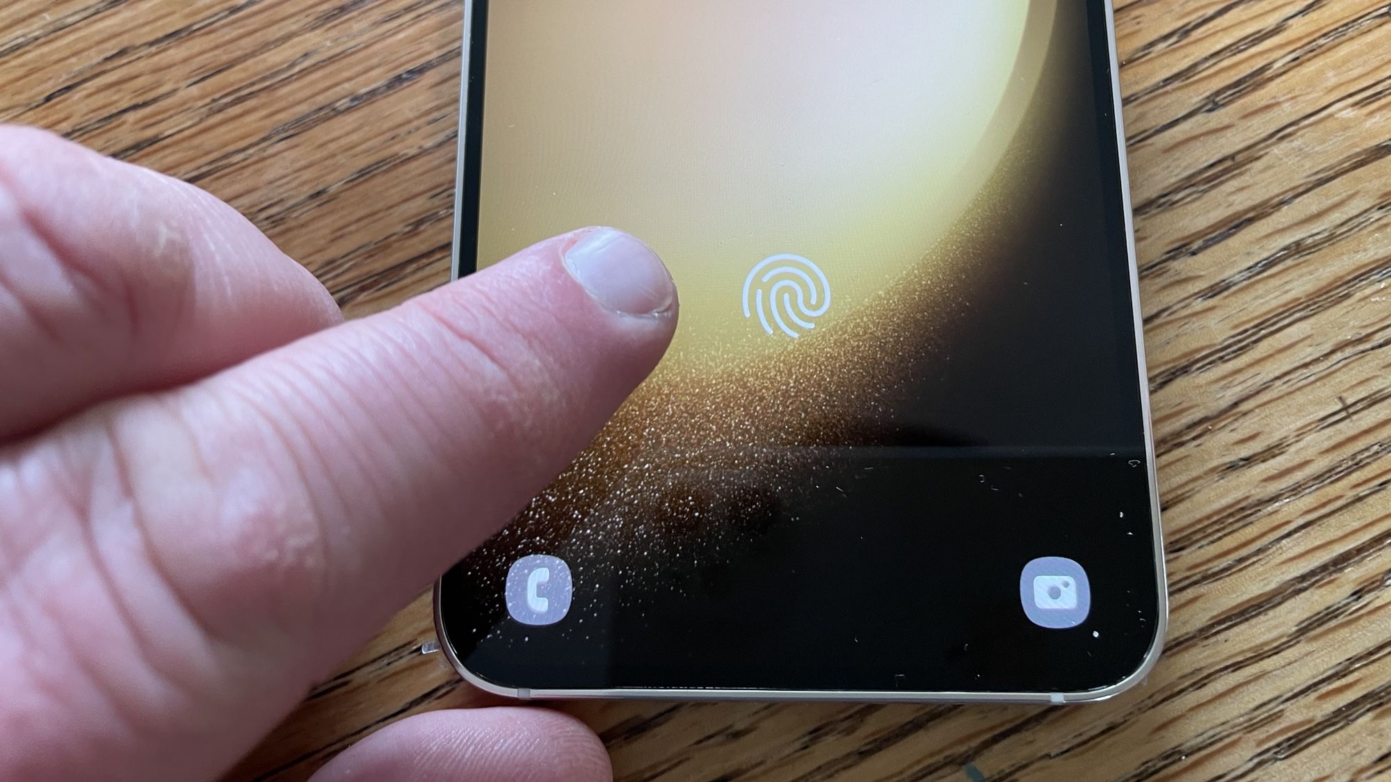 How to set up the fingerprint sensor on Galaxy S23 | Tom's Guide