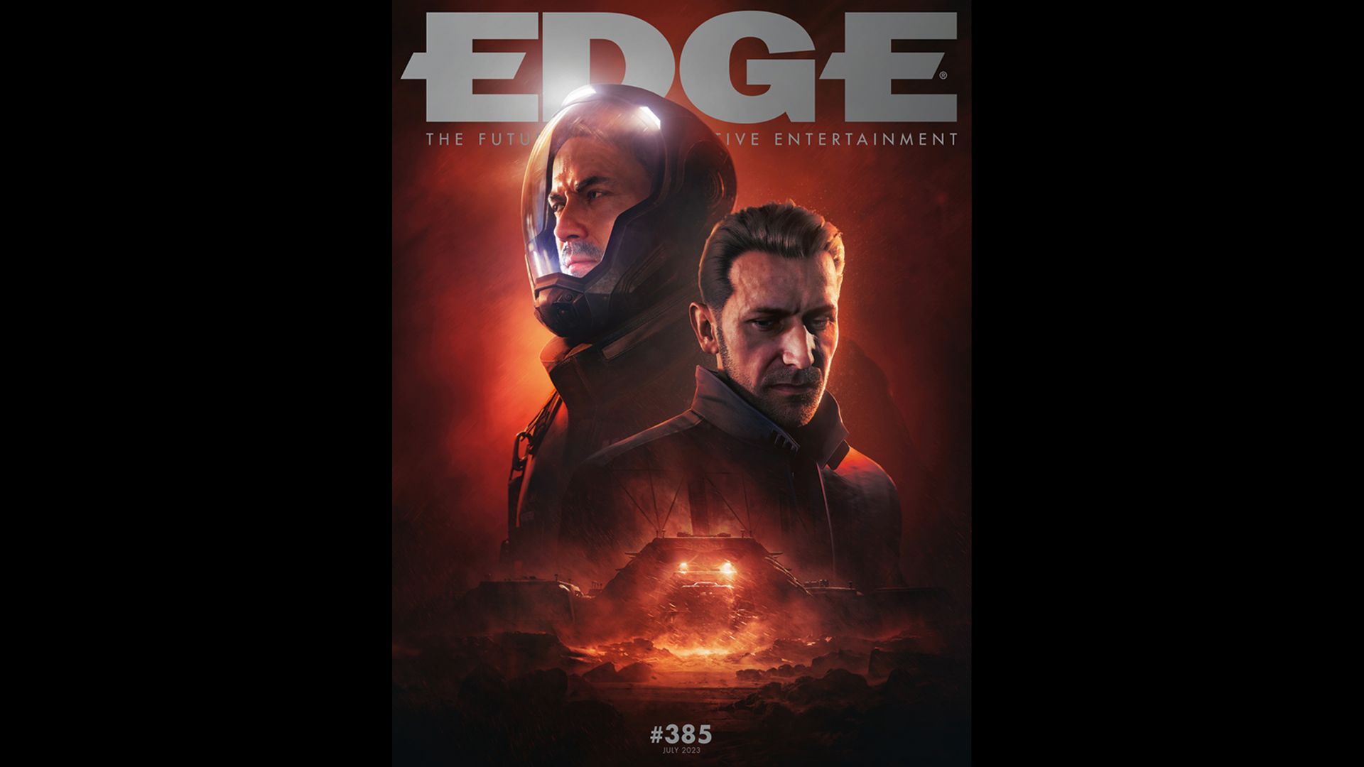 Troy Baker and Roger Clark clash in sci-fi thriller Fort Solis, cover star of Edge 385 | GamesRadar+