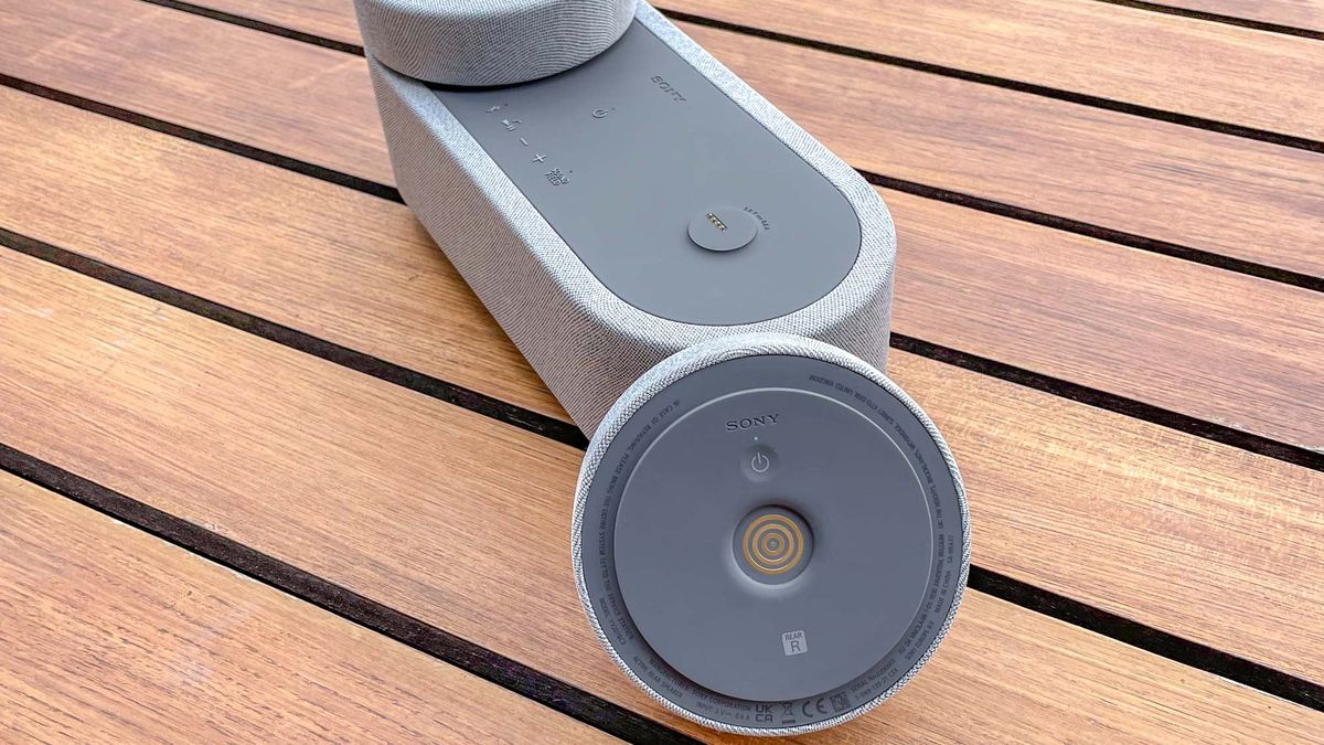 Sony HT-AX7 hands-on: This weird Bluetooth speaker is actually pretty awesome | Tom's Guide