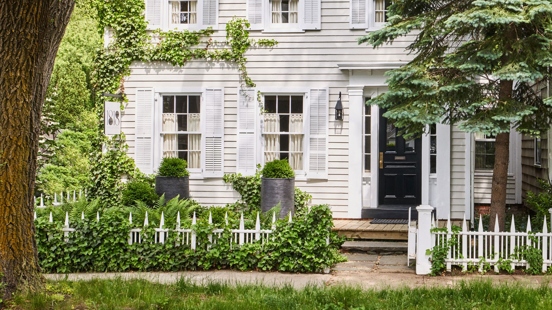 5 Planting Tricks to Make a Small Front Yard Look Bigger | Livingetc