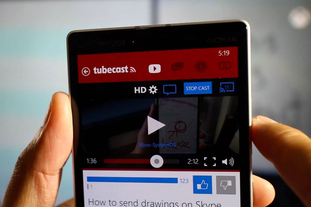How to stream YouTube videos from Windows Phone to the Xbox One using ...