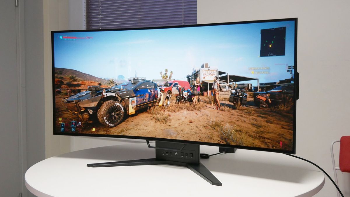 Corsair Xeneon Flex 45WQHD240 OLED gaming monitor review | PC Gamer
