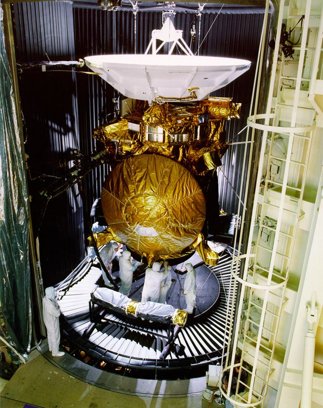 Space History Photo: Cassini Saturn Probe Undergoes Preflight Testing ...