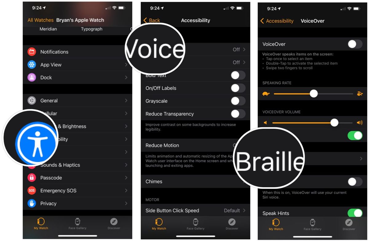 How to set up and use Apple Watch vision accessibility features | iMore
