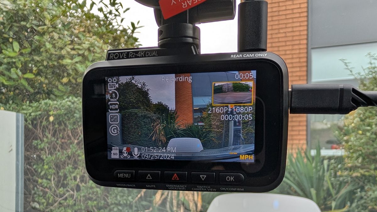 Rove R2-4K Dual dash cam review | Tom's Guide