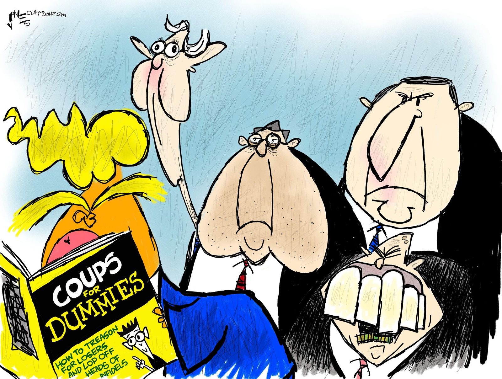 7 blisteringly funny cartoons about Republicans' post-election Trump ...