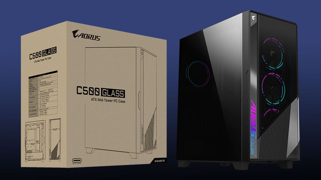 Gigabyte Aorus C500 Glass Mid-Tower Gaming Case Launched | Tom's Hardware