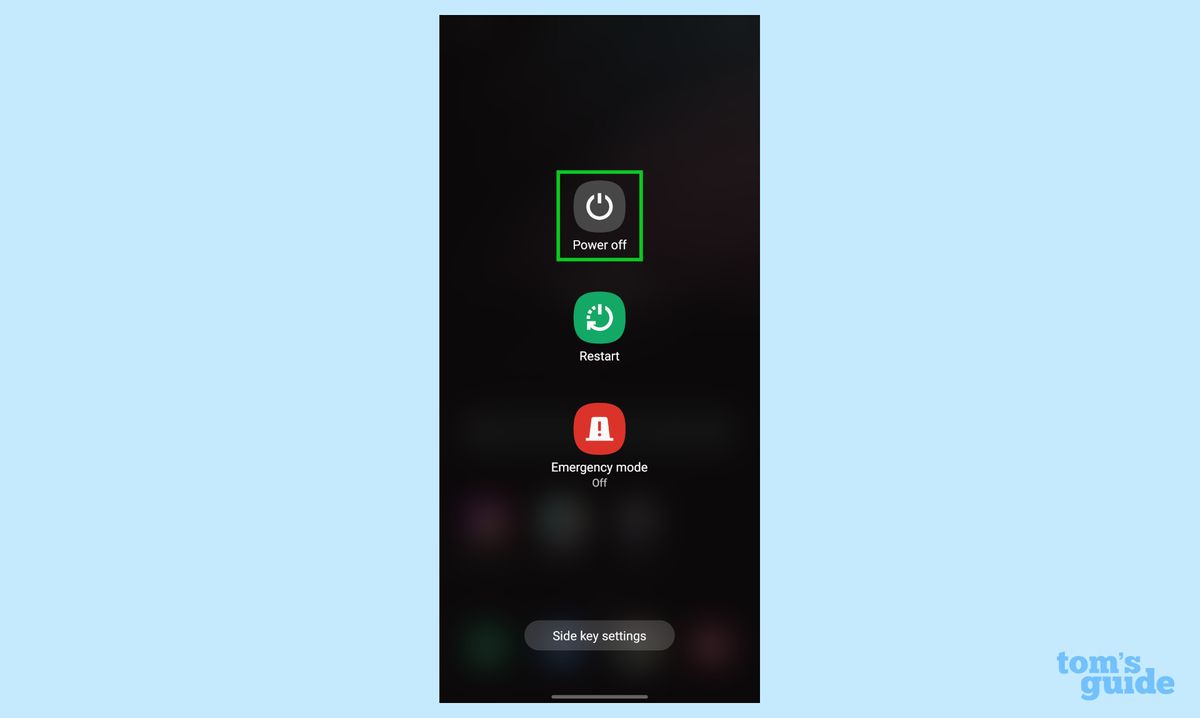 How to turn off Samsung Galaxy S22 | Tom's Guide
